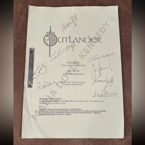 Art | Signed Outlander Script From Season 5 | Poshmark